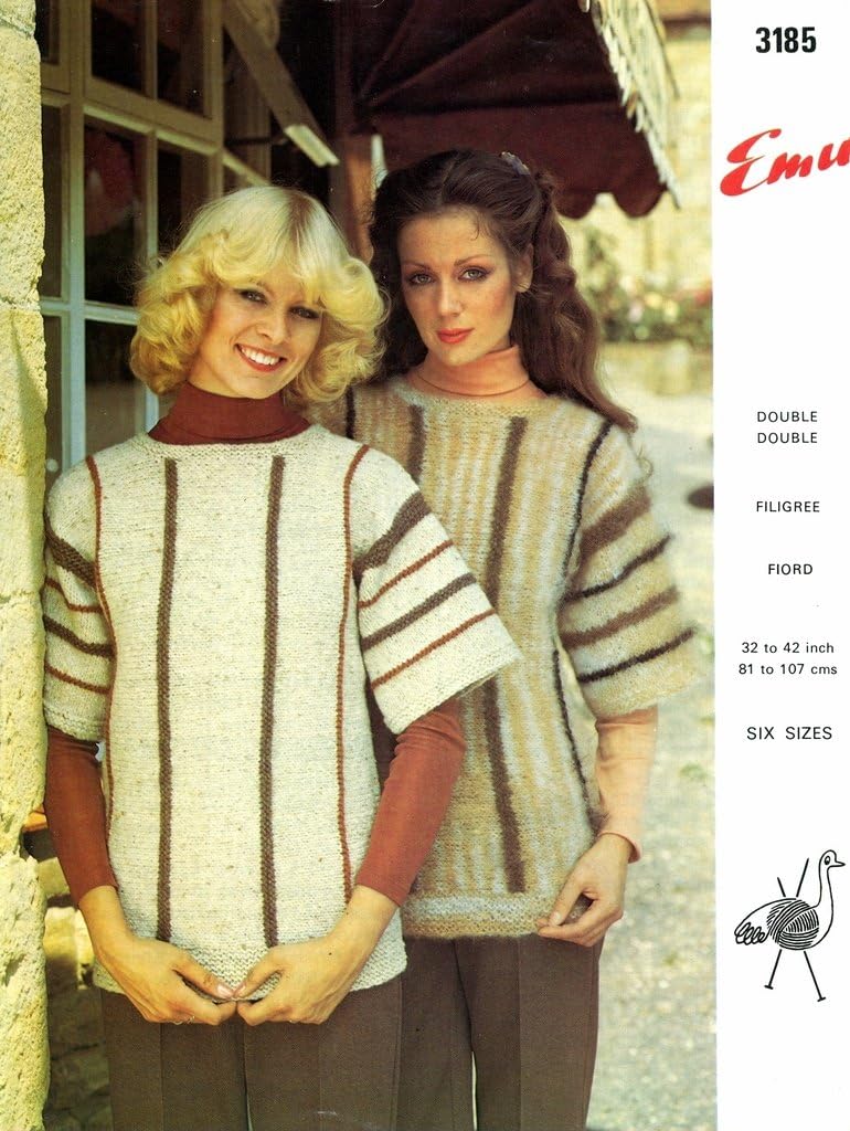 Knitting pattern leaflet Emu 3185 : Amazon.co.uk: Home & Kitchen