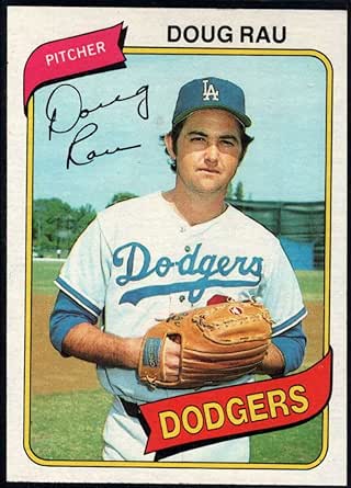 Amazon.com: Baseball MLB 1980 Topps #527 Doug Rau DP Dodgers ...