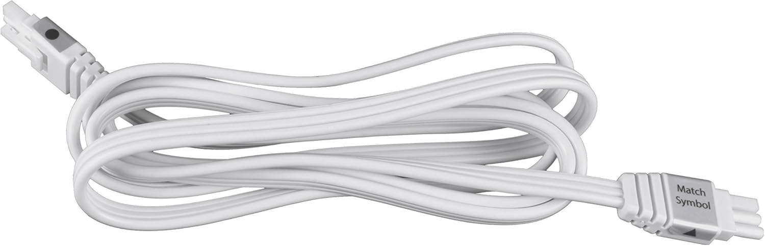 NICOR Lighting 72 inch White Linkable Extension Cable for NUC-4 ...