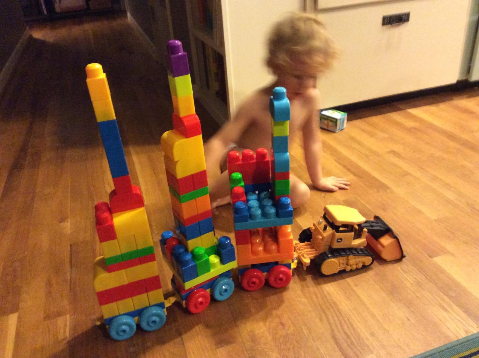 Amazon.com: Mega Bloks First Builders 123 Learning Train : Toys & Games
