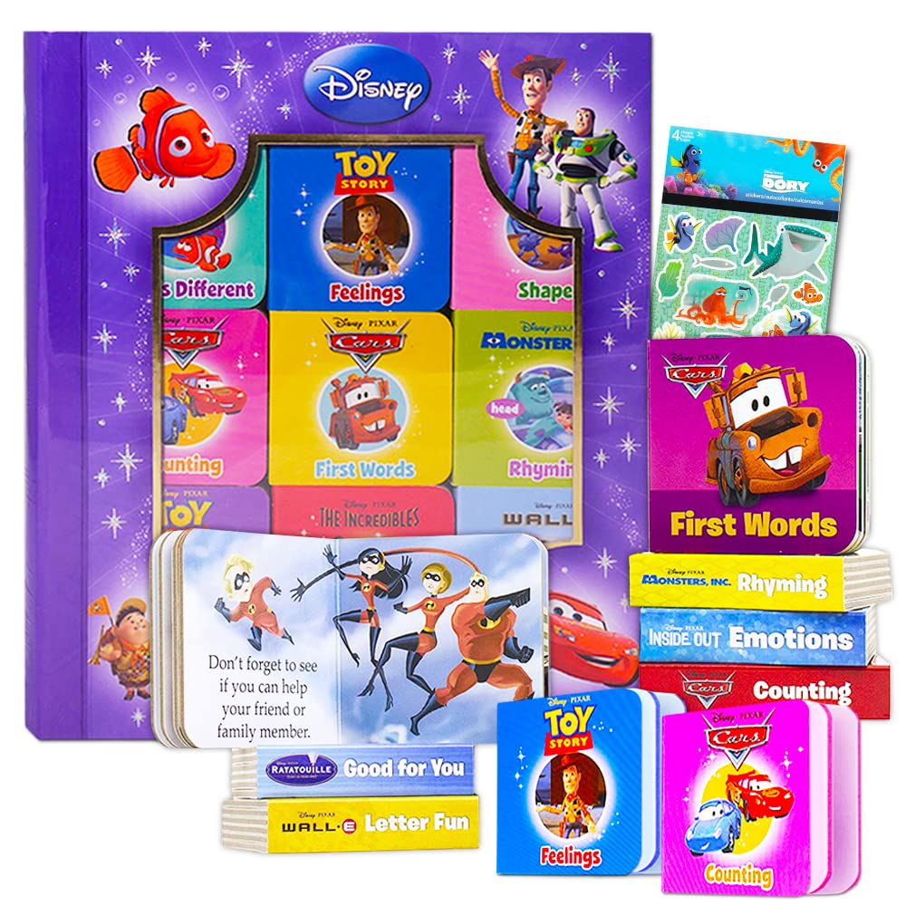 Disney Pixar Board Books Set For Toddlers Bundle With 26 | Desertcart GB