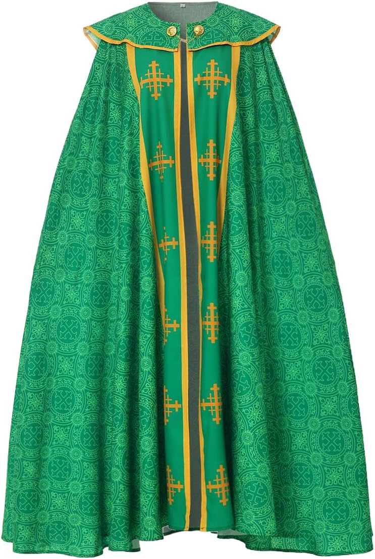 Amazon.com: BLESSUME Priest Semi Gothic Cope VestmentChurch Catholic ...