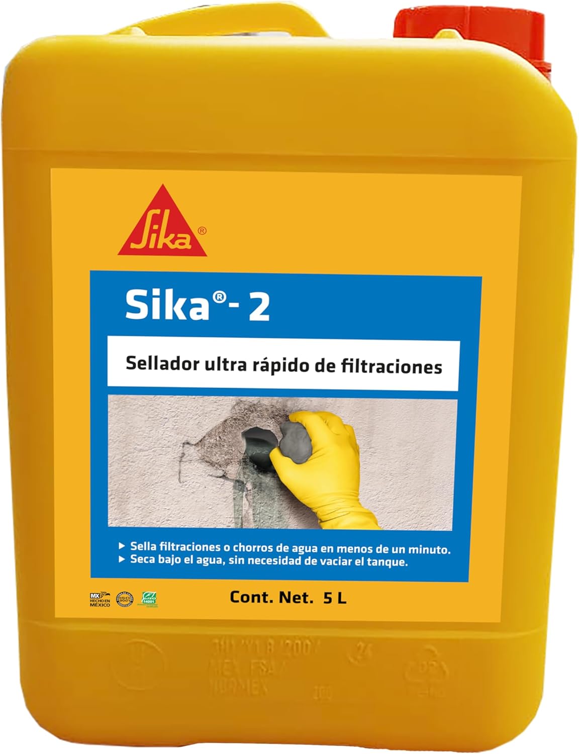 Sika - Aditivo líquido sellador de filtraciones de agua - Sika 2 ...