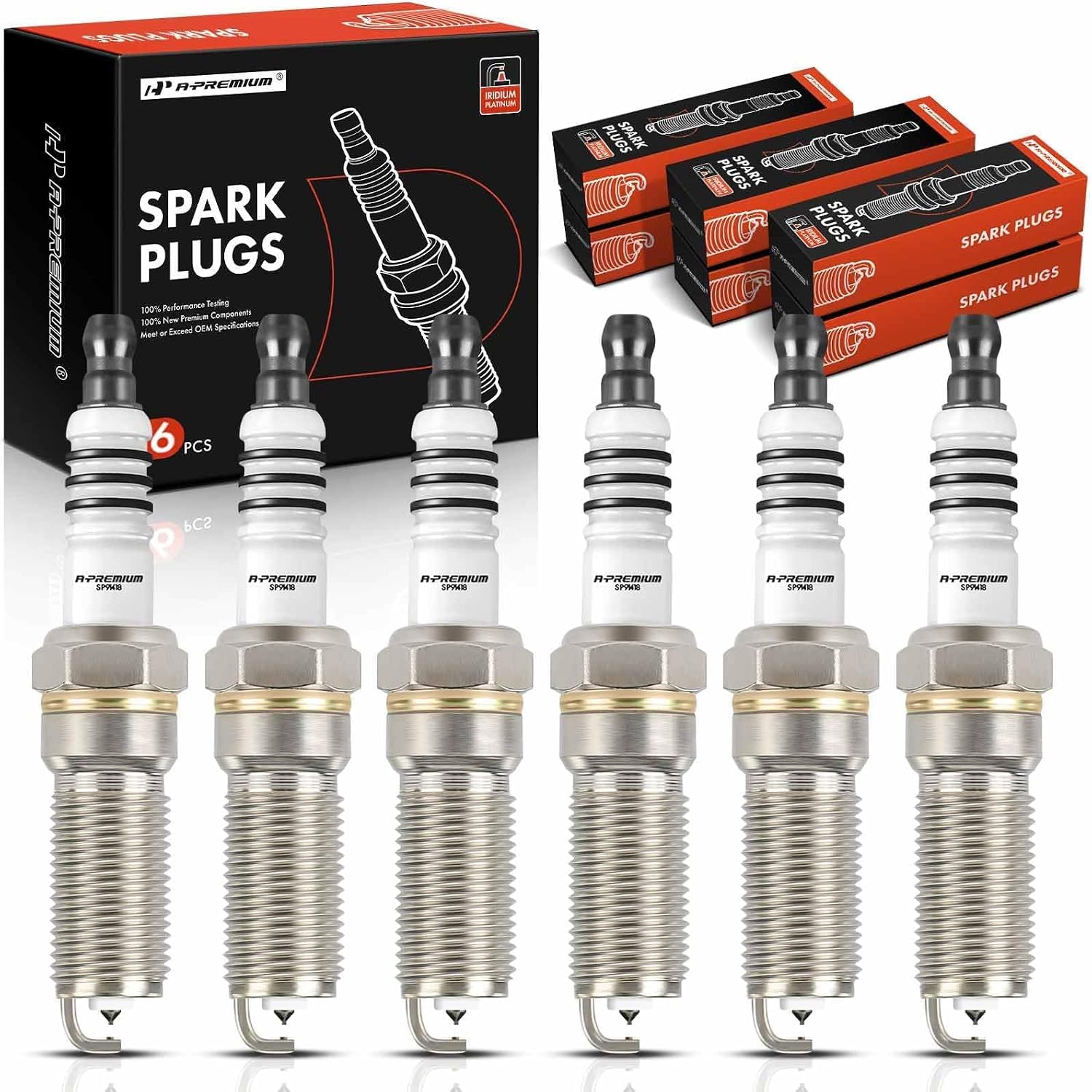 A-Premium Iridium Spark Plug Compatible with Chevrolet Silverado 1500 ...