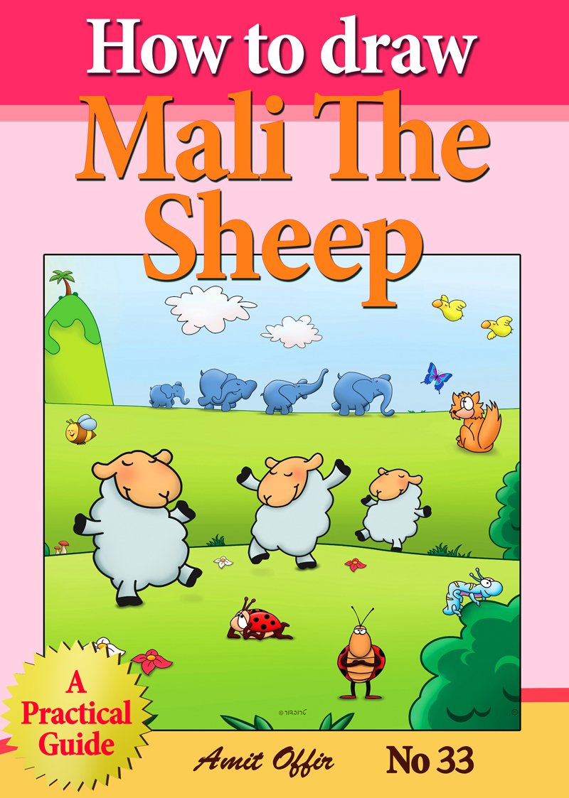 How To Draw Mali The Sheep How To Draw Animals And Cartoon Characters How To Draw Mali The Sheep How To Draw Animals And Cartoon Characters