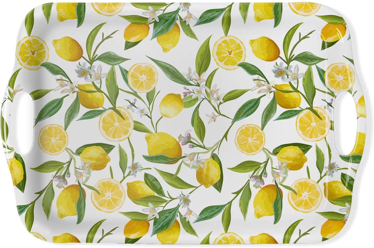 Amazon.com | Certified International Talavera Melamine Rectangular Tray ...