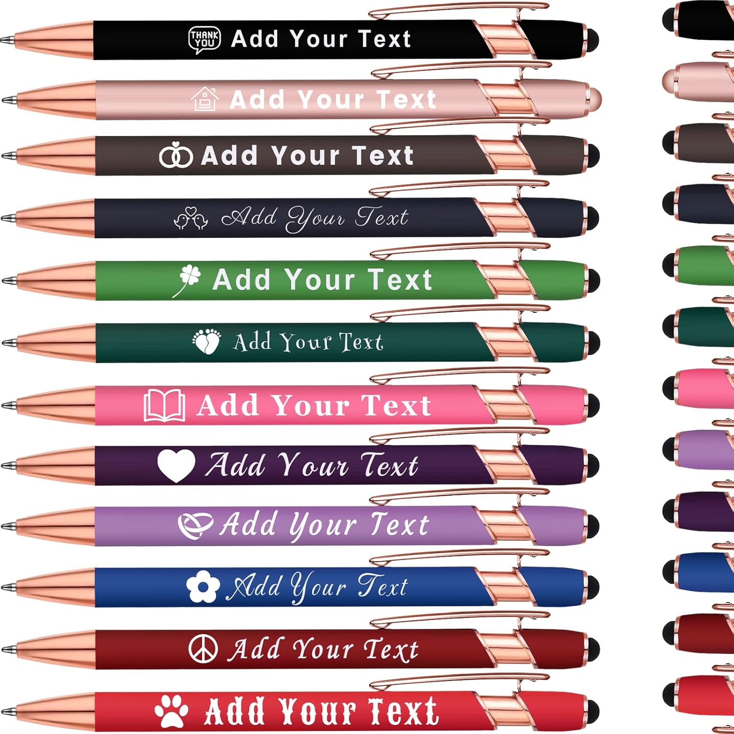 Amazon.com : KoelntDIY Personalized Pens Custom Ballpoint Pen with ...