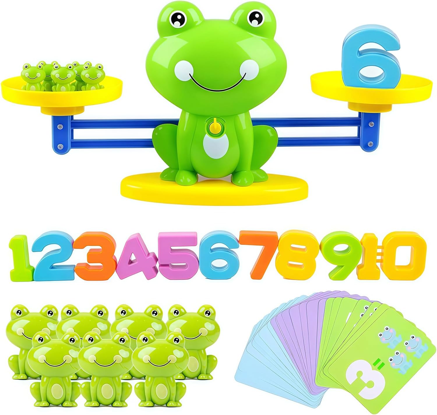 Frog Balance Mathematics Game Balance Game Frog Math Counting Toys ...