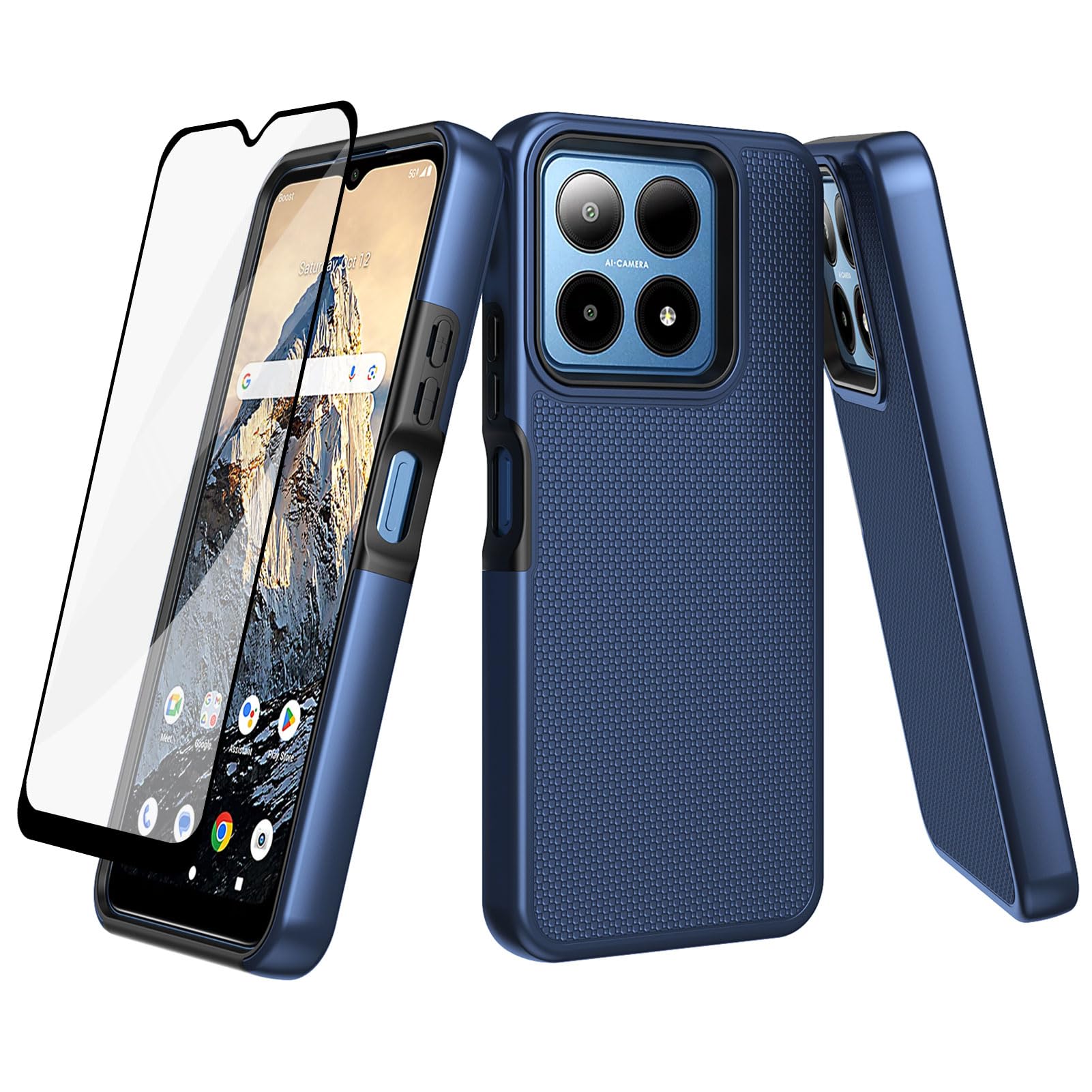 Amazon.com: Ailiber for Boost Summit 5G Phone Case, with Screen ...