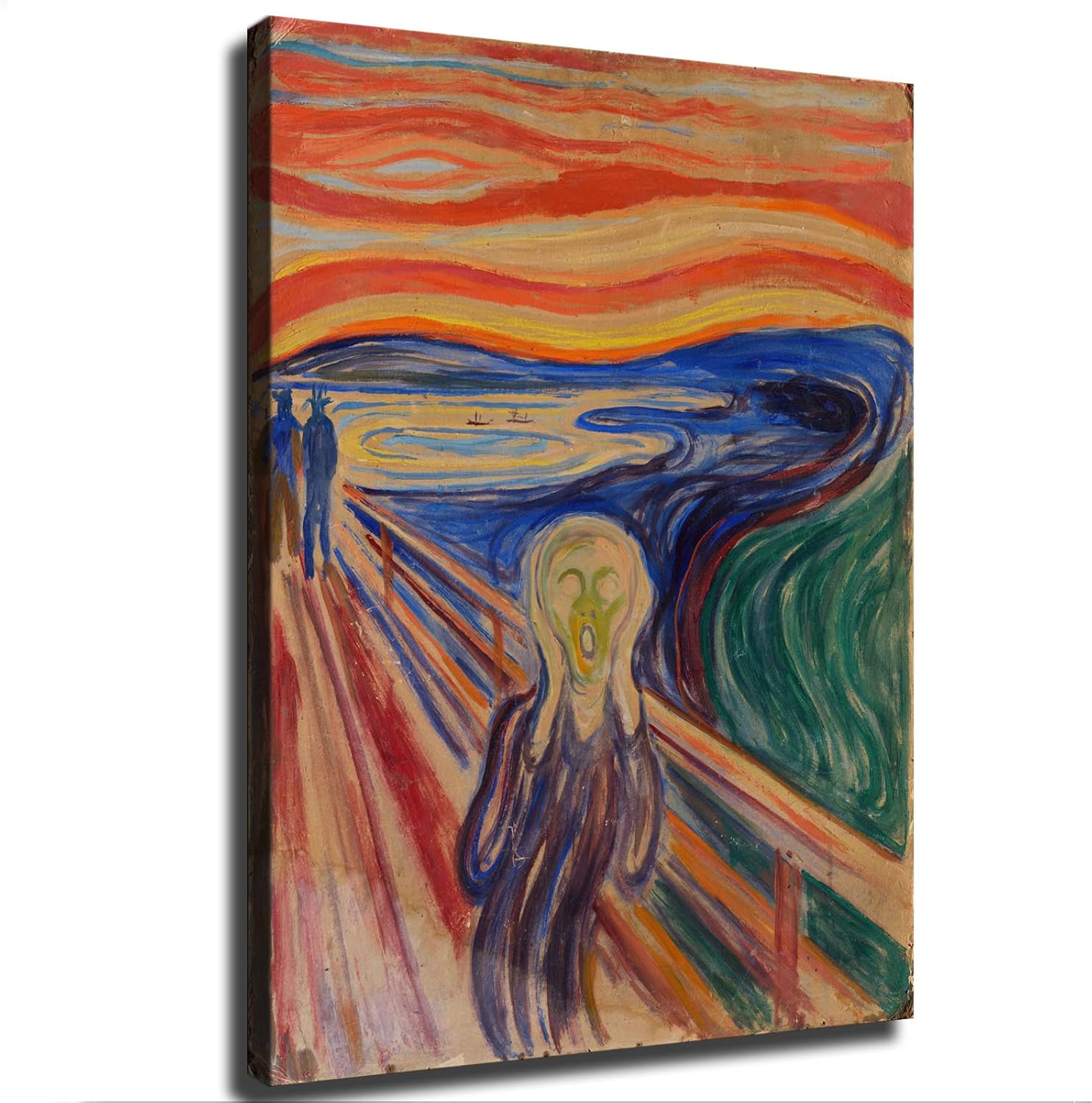 Amazon.com: NatTco Art the Scream Famous paintings by Edward Munch ...