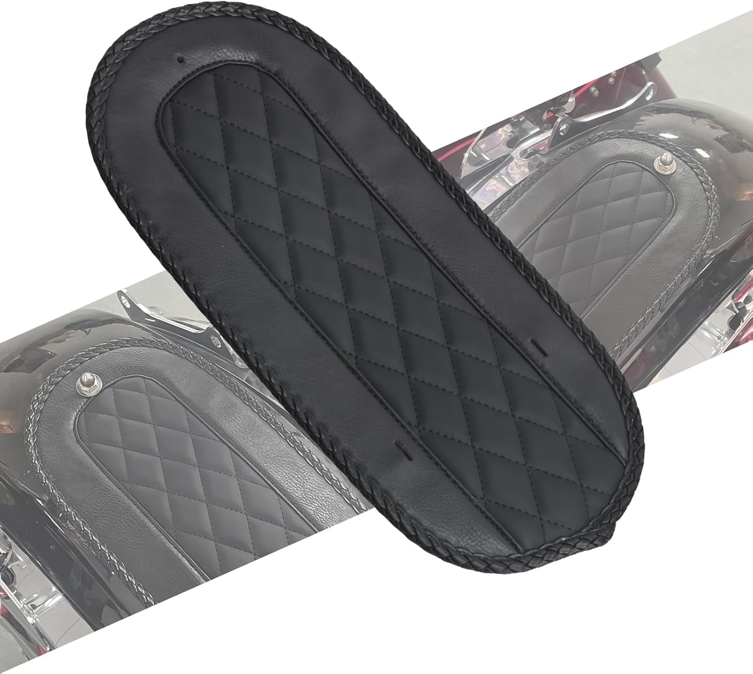 Amazon.com: HCmotorku Motorcycle Rear Fender Bib Fit For Harley Touring ...