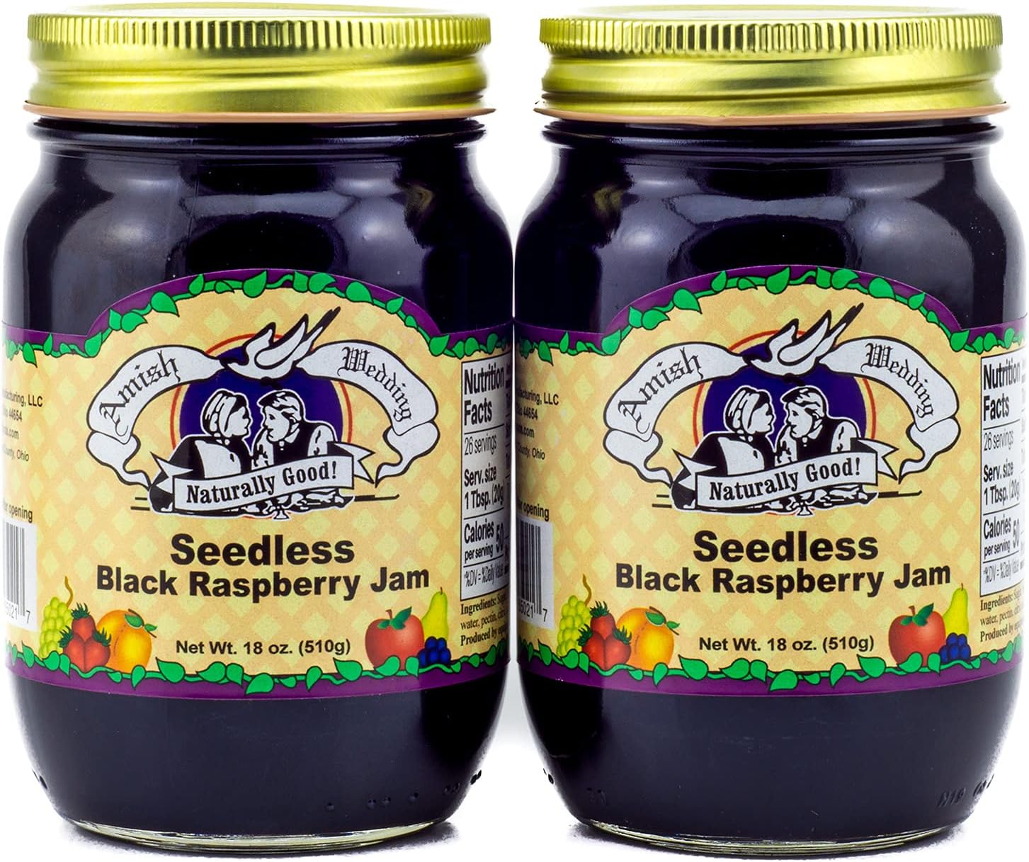 Amazon.com: Dickinson's Seedless Blackberry Preserves, 10 oz : Grocery ...