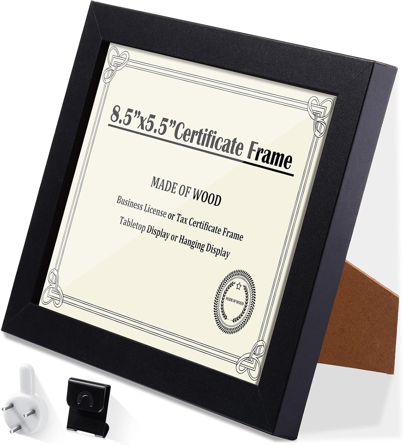 Amazon.com - Namalu 5.5 x 8.5 Inch Business License Frame Certificate ...