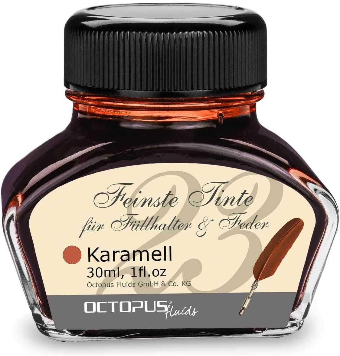 Inchiostro della penna stilografica in vetro d'inchiostro, Inchiostro ...