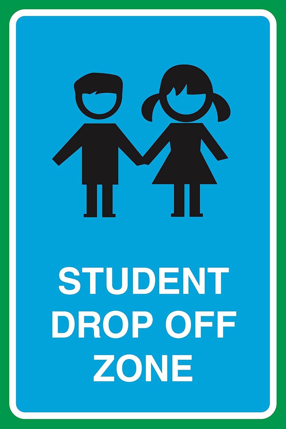 Amazon.com : Student Drop Off Zone Print Kids Children Picture Public ...