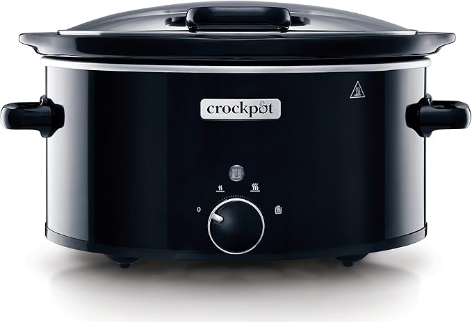 Crock-Pot Slow Cooker | Removable Easy-Clean Ceramic Bowl | 5.7 L (3-4 ...
