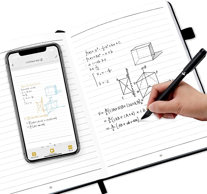 Amazon.com: Smart Pen with Notebook - Smartpen Writing Set, Smart pens ...