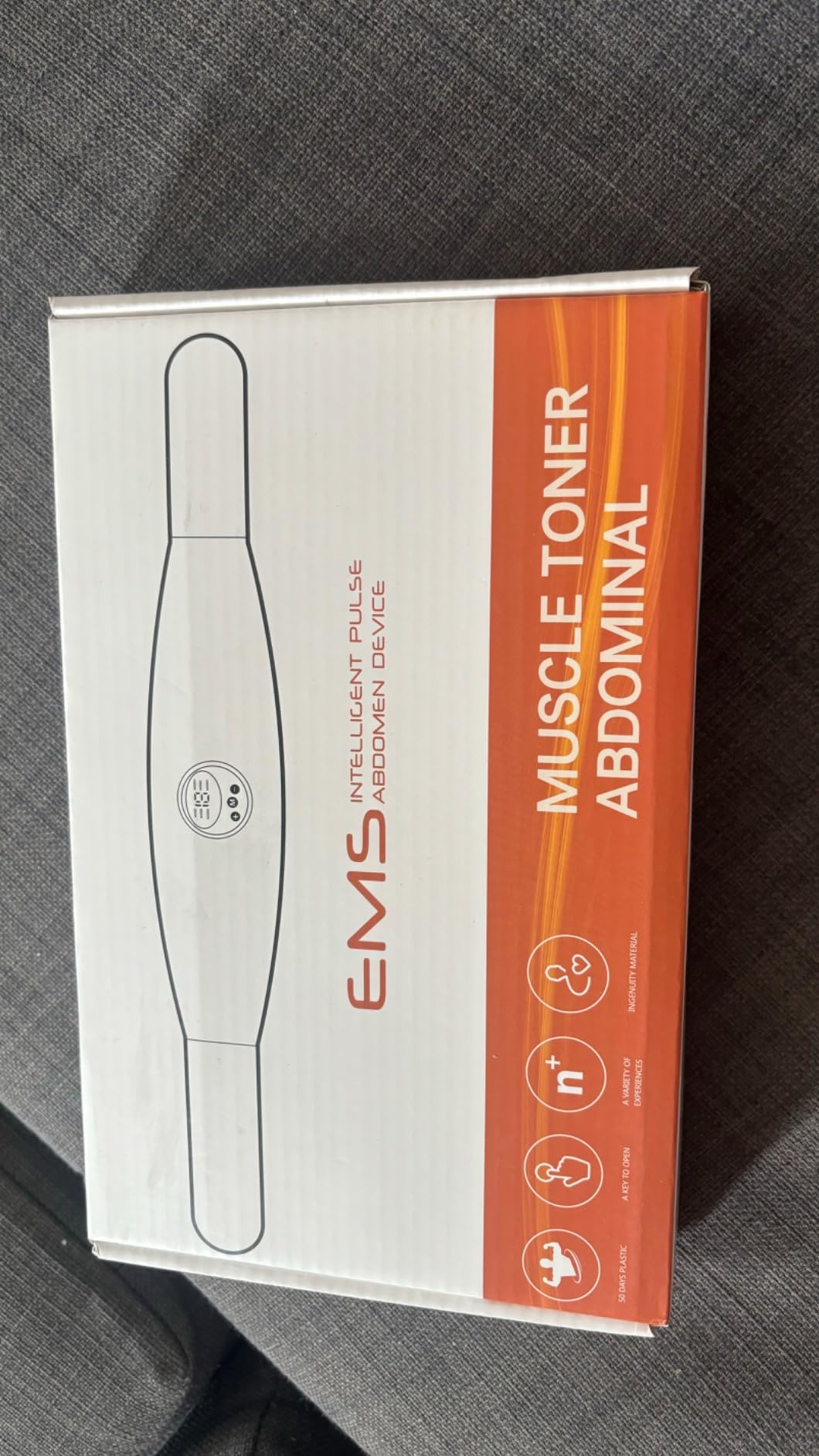 LOFFU EMS Muscle Stimulator, Safty Effective Quick ABS Trainer ...