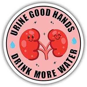 Amazon.com: Dehydrated Hydrated Sticker Urine Good Hands Drink More ...