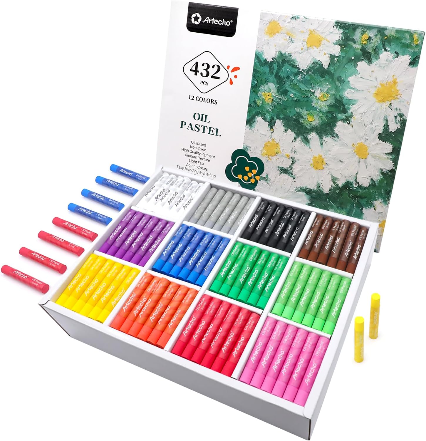 Amazon.com : Lumintrail Pan Pastel Ultra Soft Artist Pastels, 10 Color ...