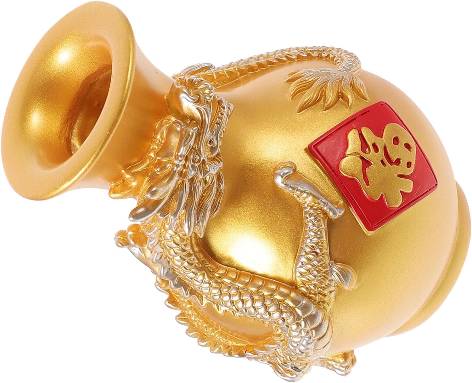 Amazon.com: HOLIDYOYO Wealth Vase Feng Shui Flower Vase 2024 Year of ...