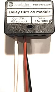 Amazon.com: Mini Timer Switch Delay Relay, 1 to 20min, 12V/12A, for Car ...