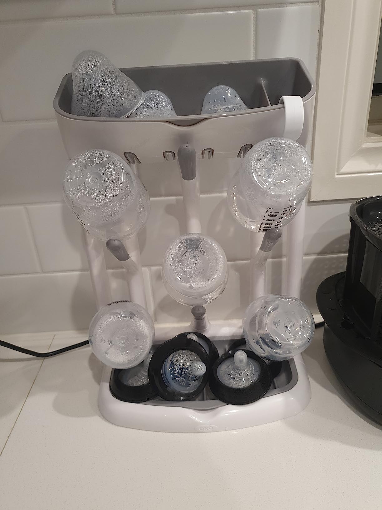 OXO TOT Space Saving Drying Rack, Grey : Amazon.com.au: Baby