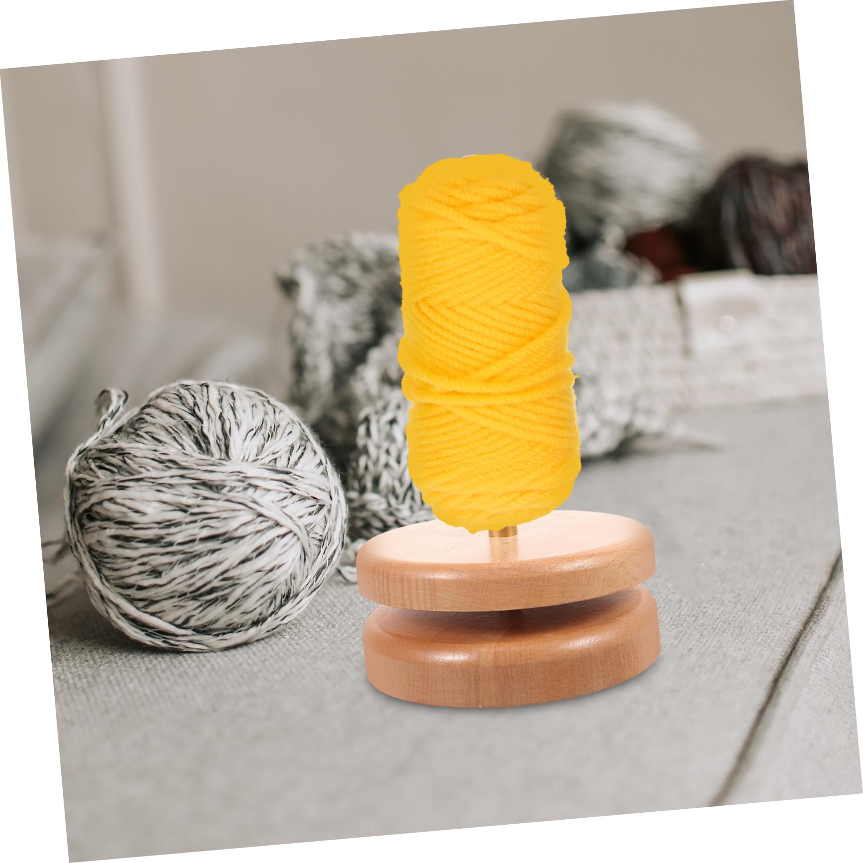 Floss Holders Wall Mounted Thread Holder With Hooks - Wooden DIY Bobbin ...