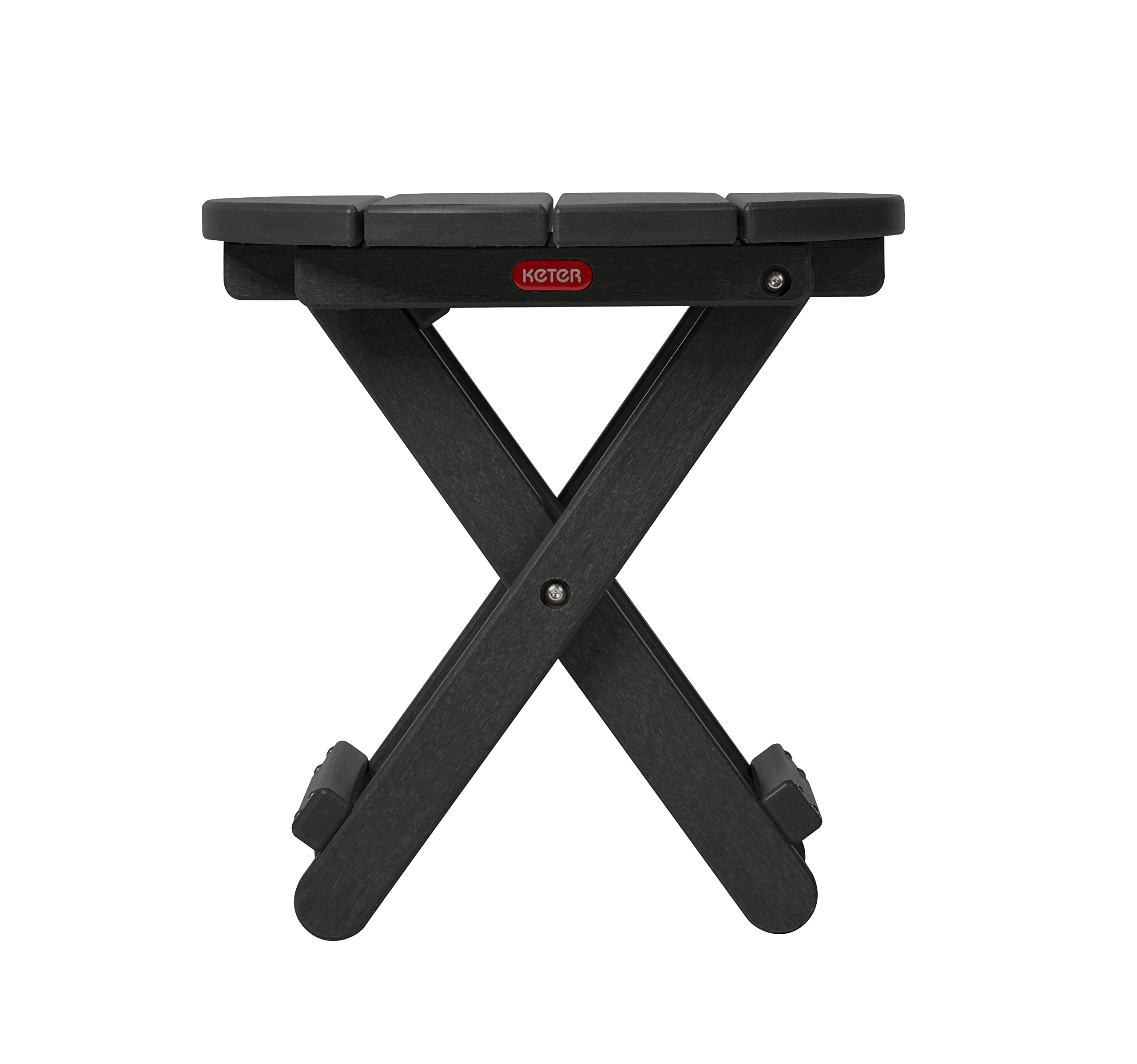 Snapklik.com : Keter Lakeside Adirondack Deluxe Round Patio Side Table ...