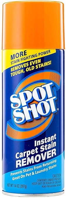 Spot Shot - 9869 Instant Carpet Stain Remover Aerosol, 14 OZ : Amazon ...