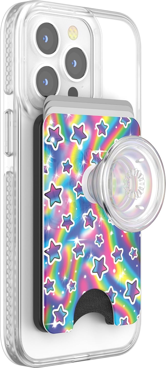 Amazon.com: PopSockets Phone Wallet with Expanding Grip, Phone Card ...