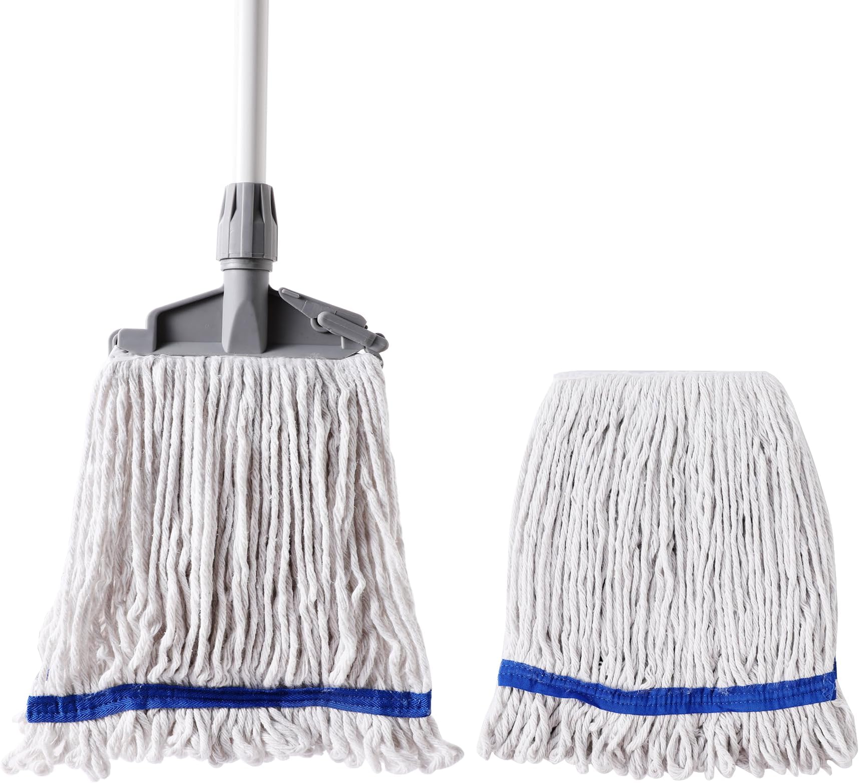 Amazon.com: Heavy Duty Broom Outdoor Indoor and Commercial Mop : Health ...