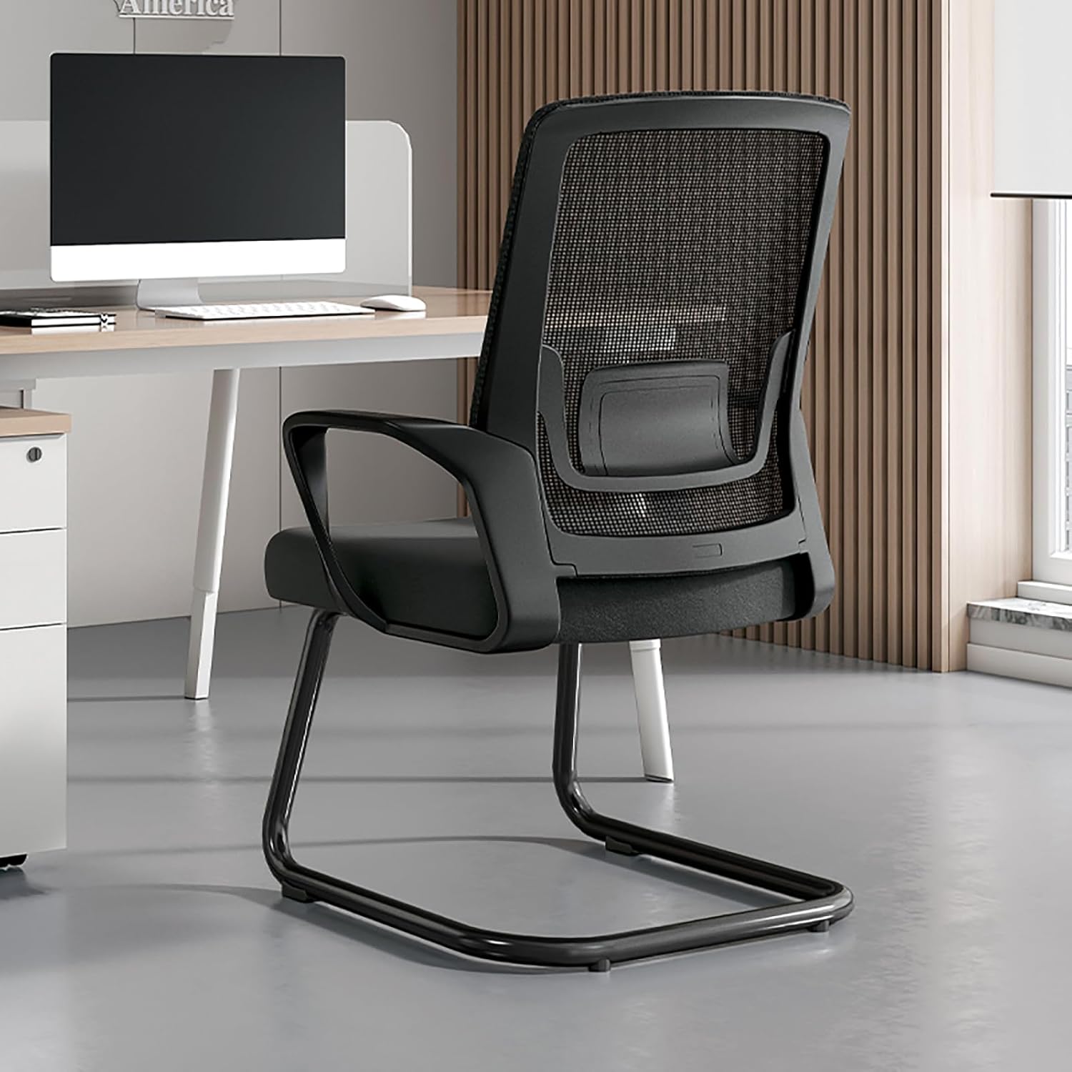 Amazon.co.jp: Office Chair Ergonomic Mesh Desk Chair Office Computer ...