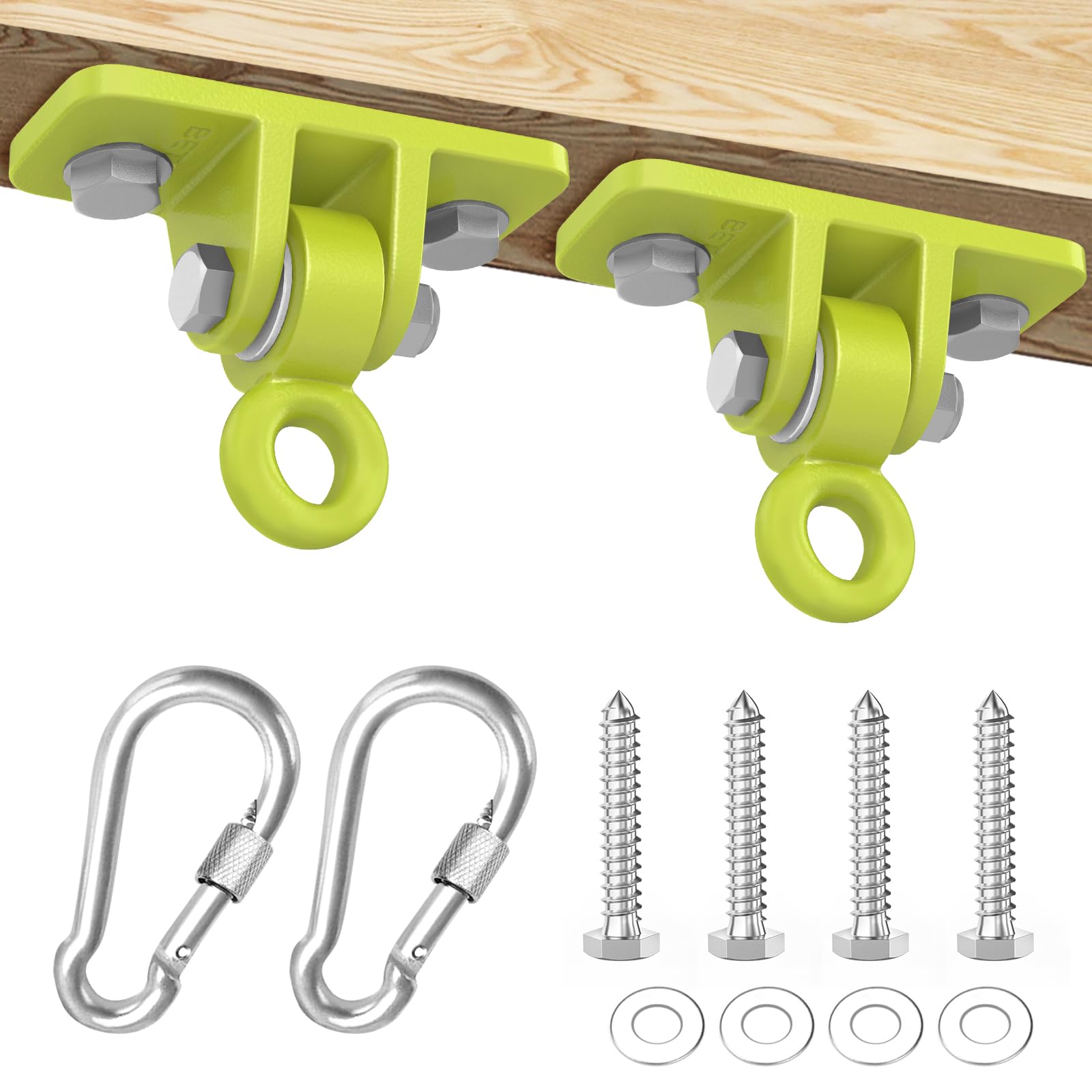 Snapklik.com : Swing Hangers Heavy Duty Porch Swing Hanging Kit For ...