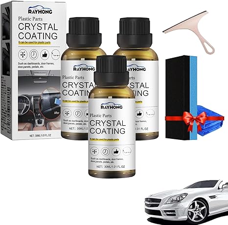 Amazon.com: Plastics Parts Crystal Coating, Crystal Coating for Car ...
