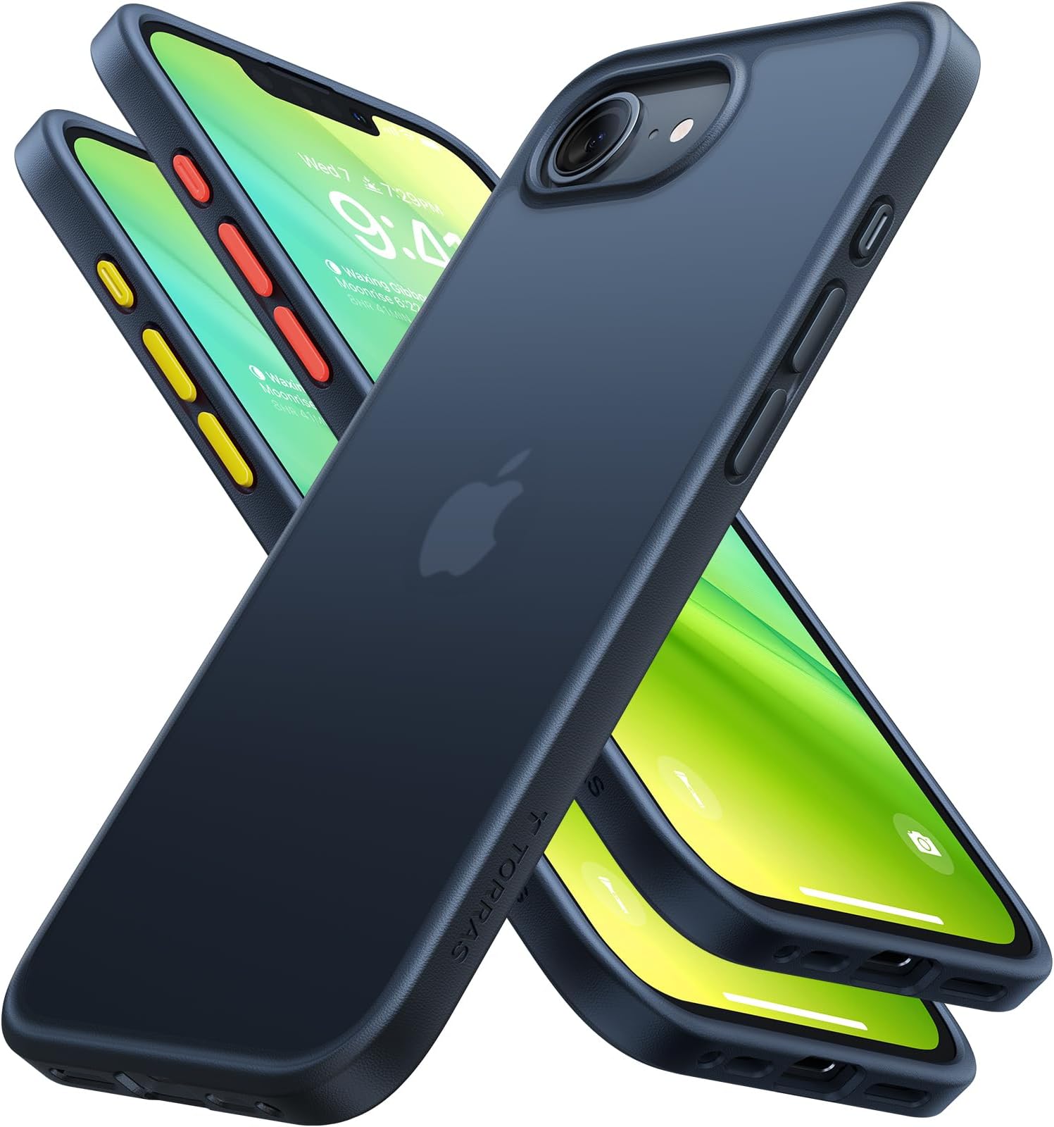 Amazon.com: ivoler 3-in-1 Case for iPhone 16e 6.1" 2025 with 2 Pack ...