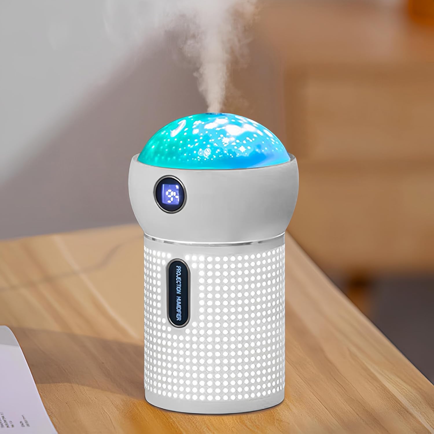 Smart 3 in 1 Bedroom Humidifier with Dynamic Starry Sky Projection ...