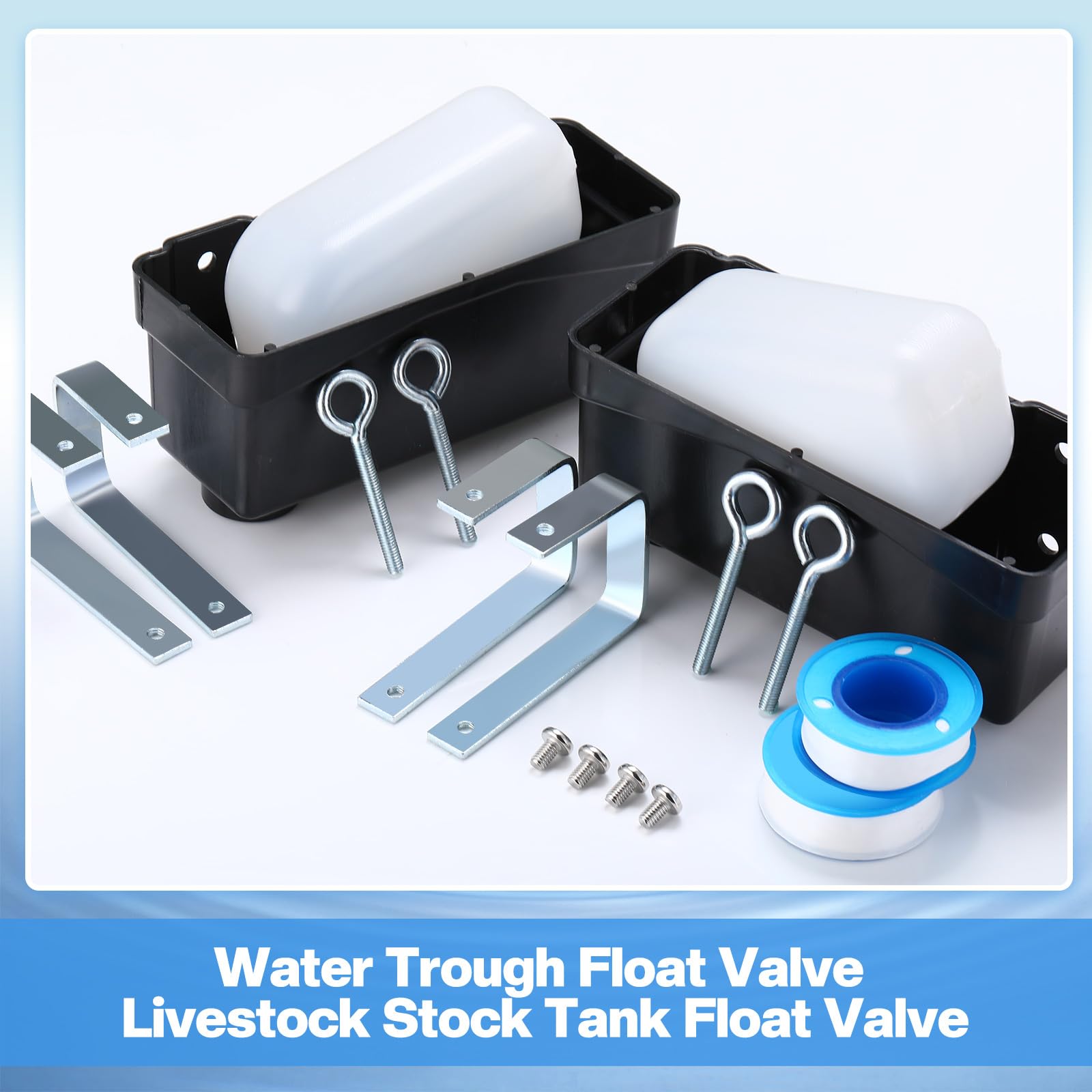 Snapklik.com : 2 Pcs Water Trough Float Valve Stock Tank Float Valve ...