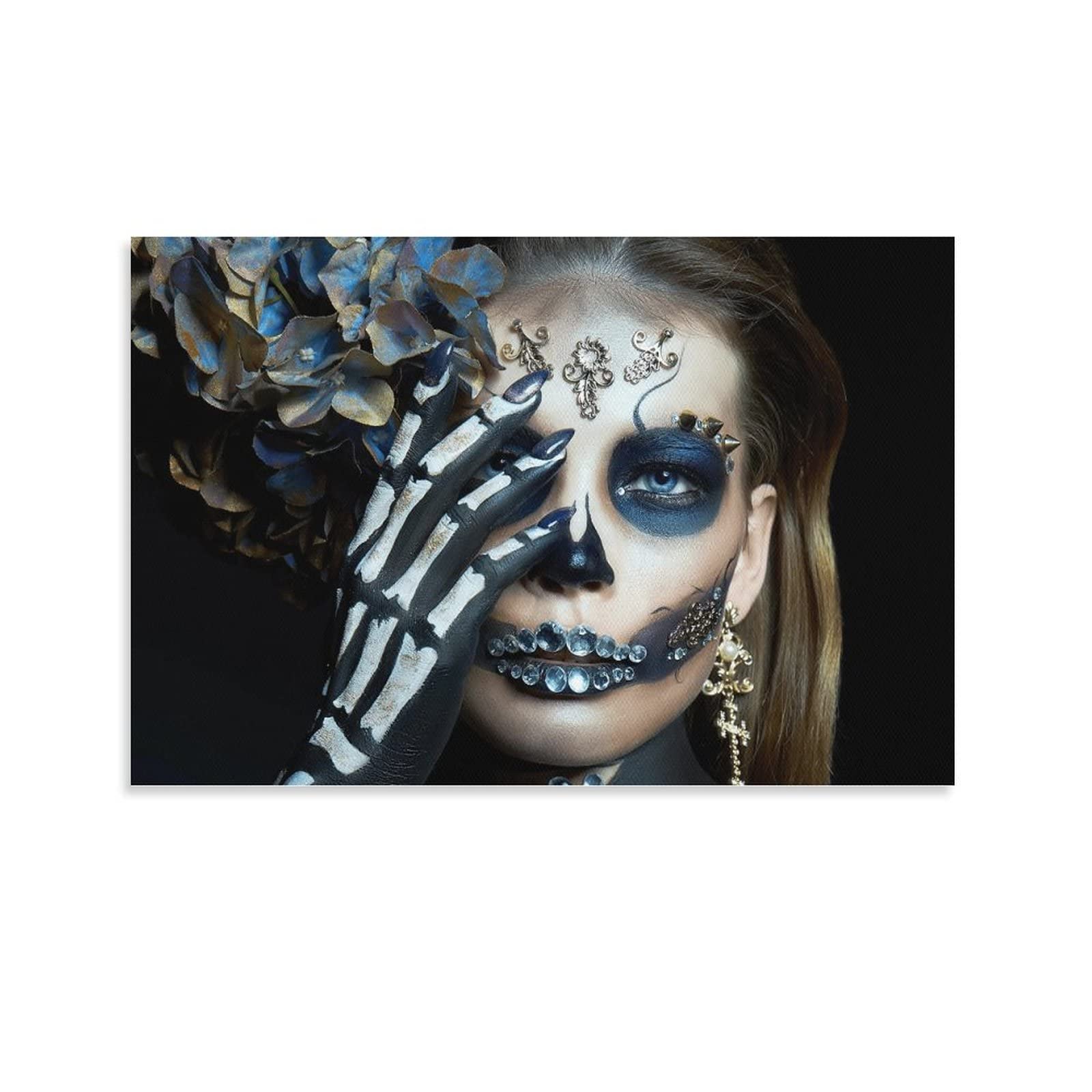 Skeleton Girl Makeup
