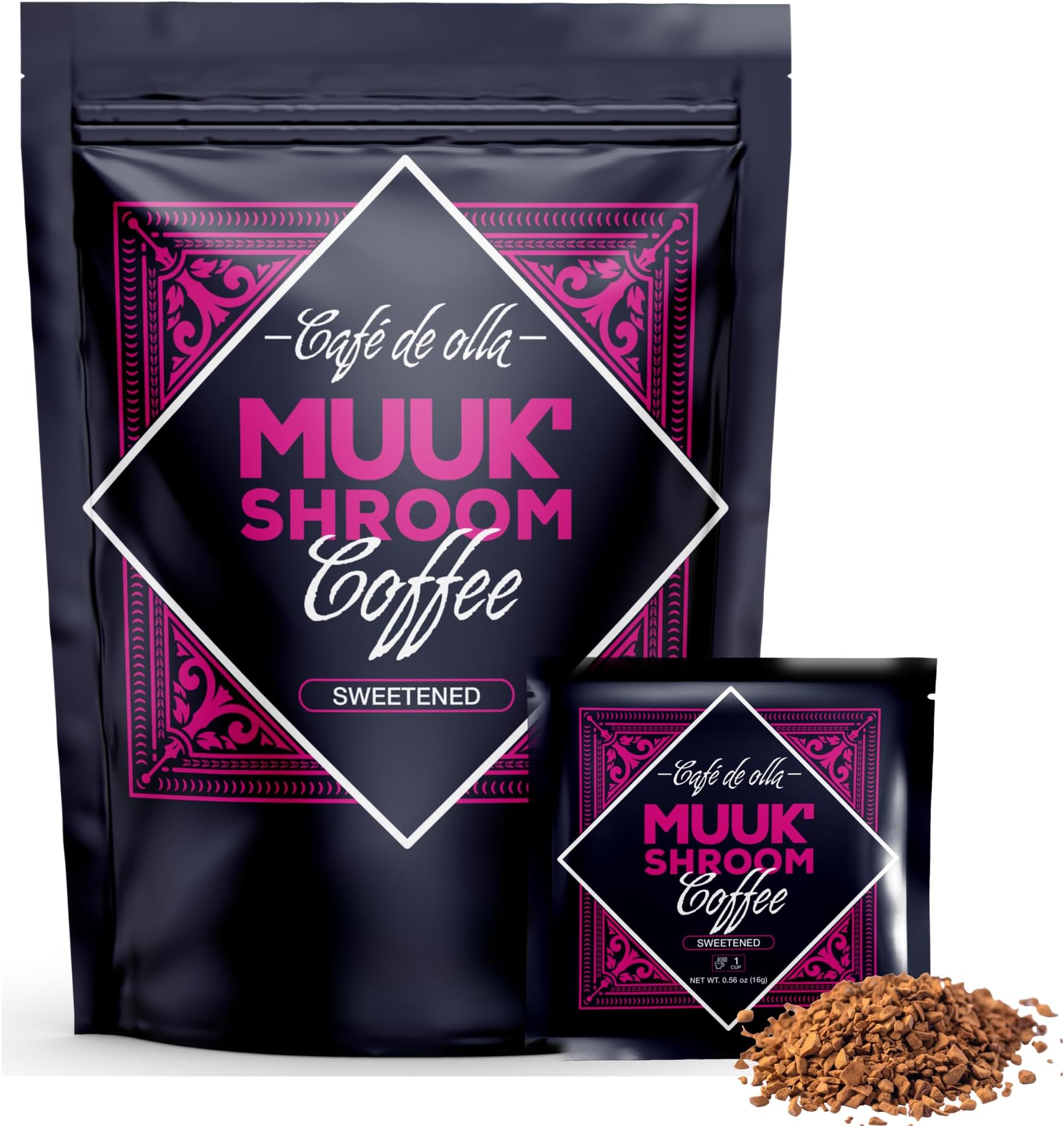 Amazon.com : Organic Instant Coffee by MUUK' | Cafe de Olla Flavor ...