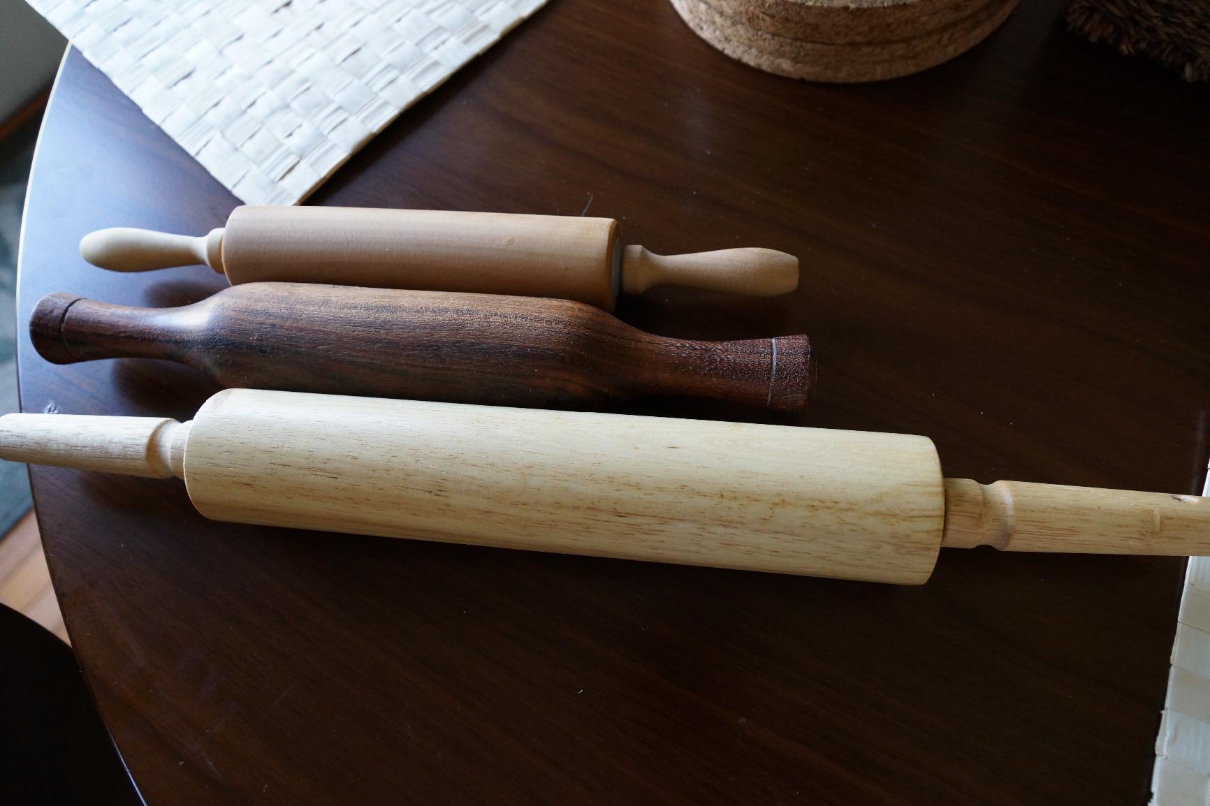 Amazon.com: Best Mini Wood Rolling Pin - Premium Maple Dough Roller ...