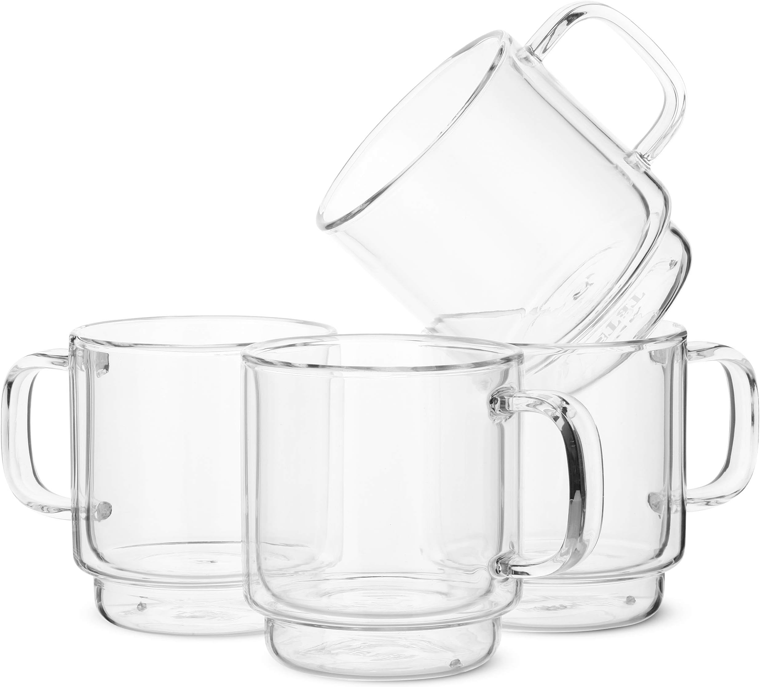 Amazon.com: Duralex - Caprice Clear Stackable Glass Moka/Espresso Cup ...