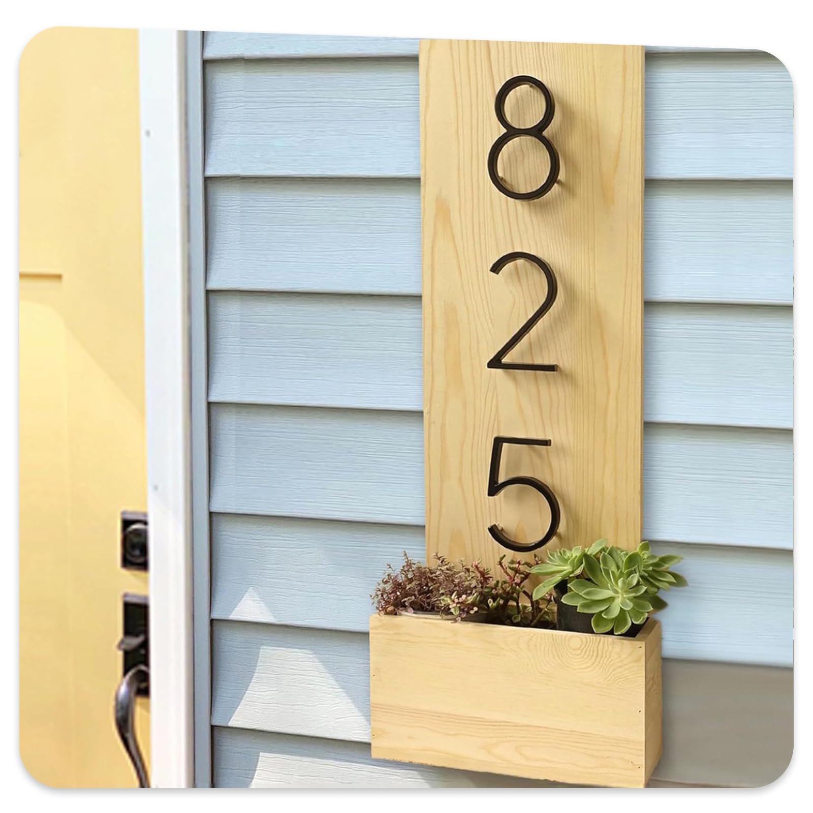 Snapklik.com : HAAYOT House Numbers For Outside, Floating Address ...