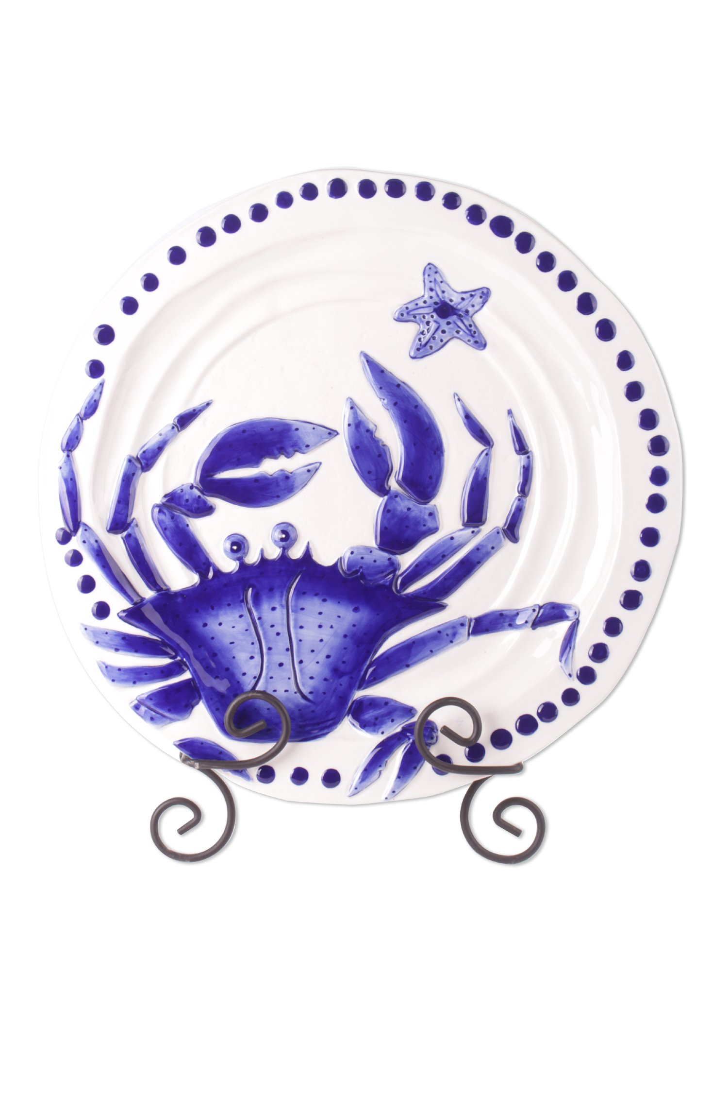 Blue Crab Dinner Plates