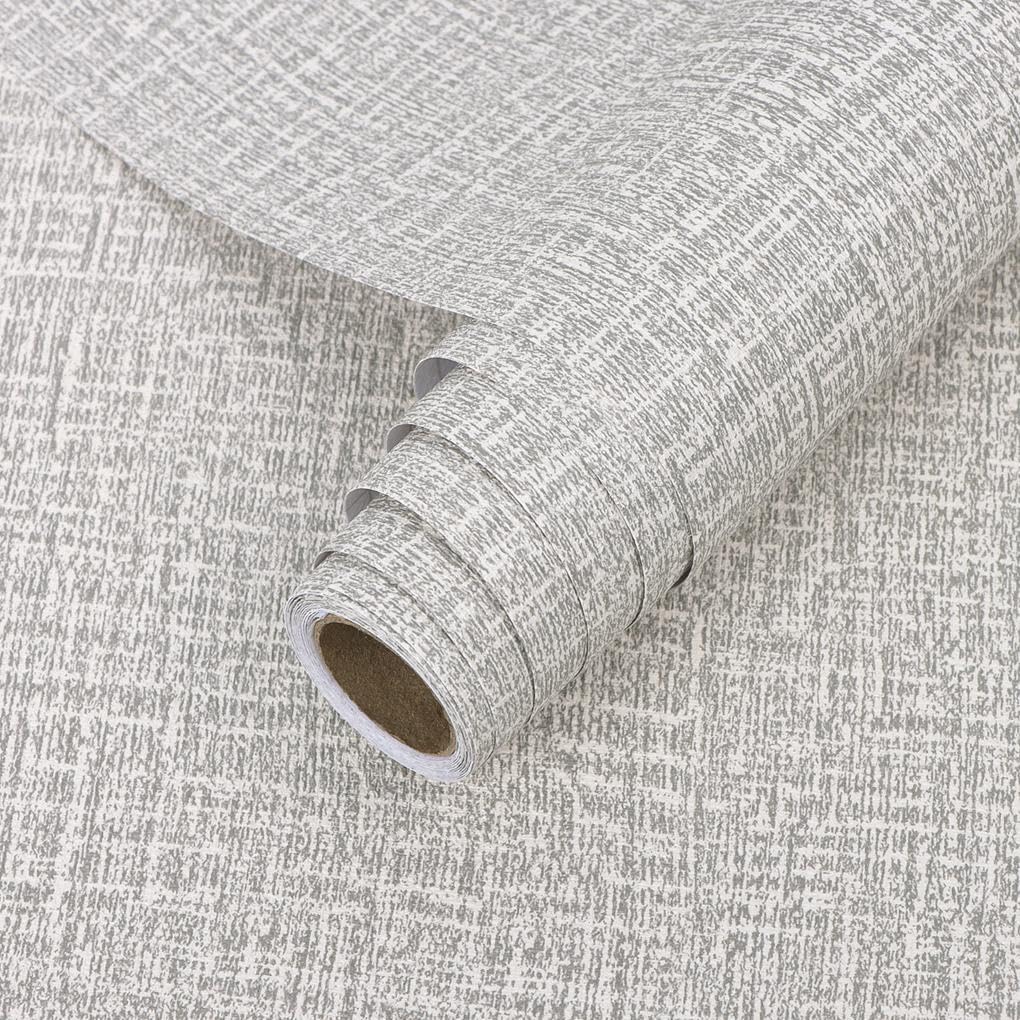 Arthome Peel and Stick Contact Paper 40x305cm Grasscloth Textured ...