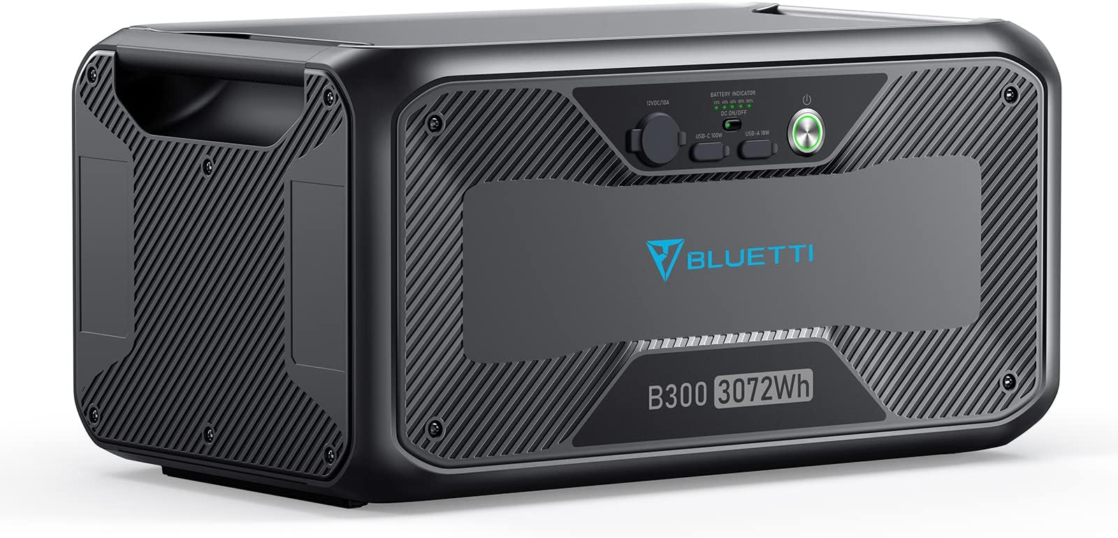 BLUETTI Expansion Battery B300, 3072Wh LiFePO4 Battery Pack for Power ...