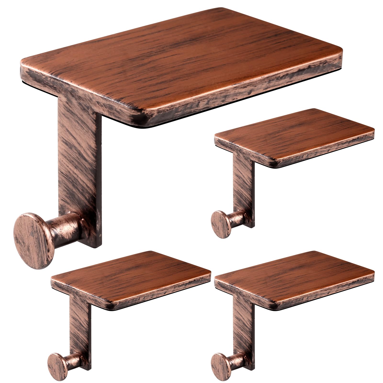 Amazon.com: Stocking Holders for Mantle - Set 4, Weighted Metal ...