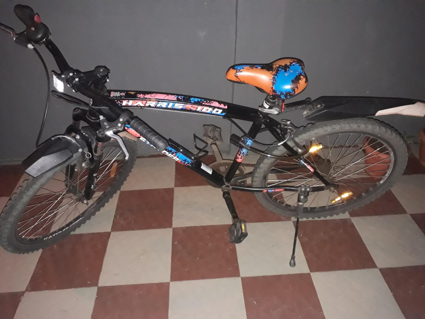 Tata Stryder Harris 100 MTB Bicycle - Black , for 12 & Above Years ...