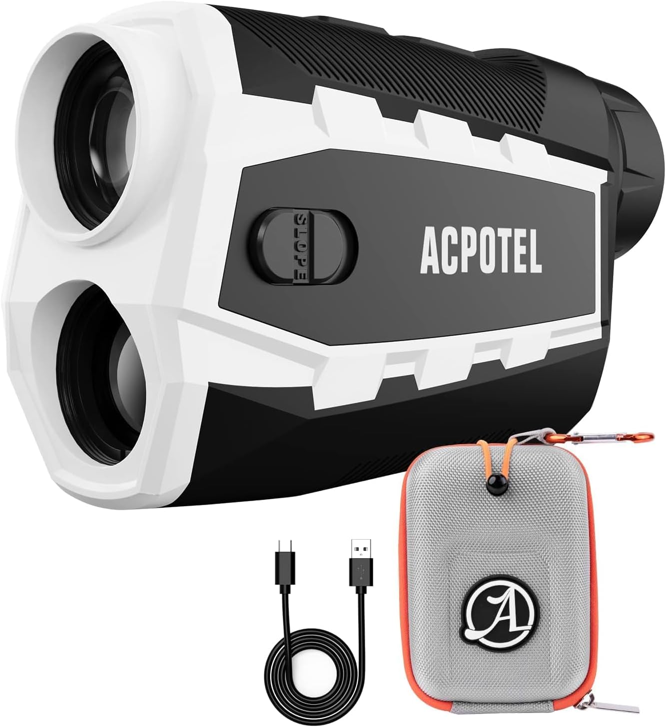 ACPOTEL Golf Rangefinder with Slope Magnetic Golf Rangefinder (Ft/Yd/M ...