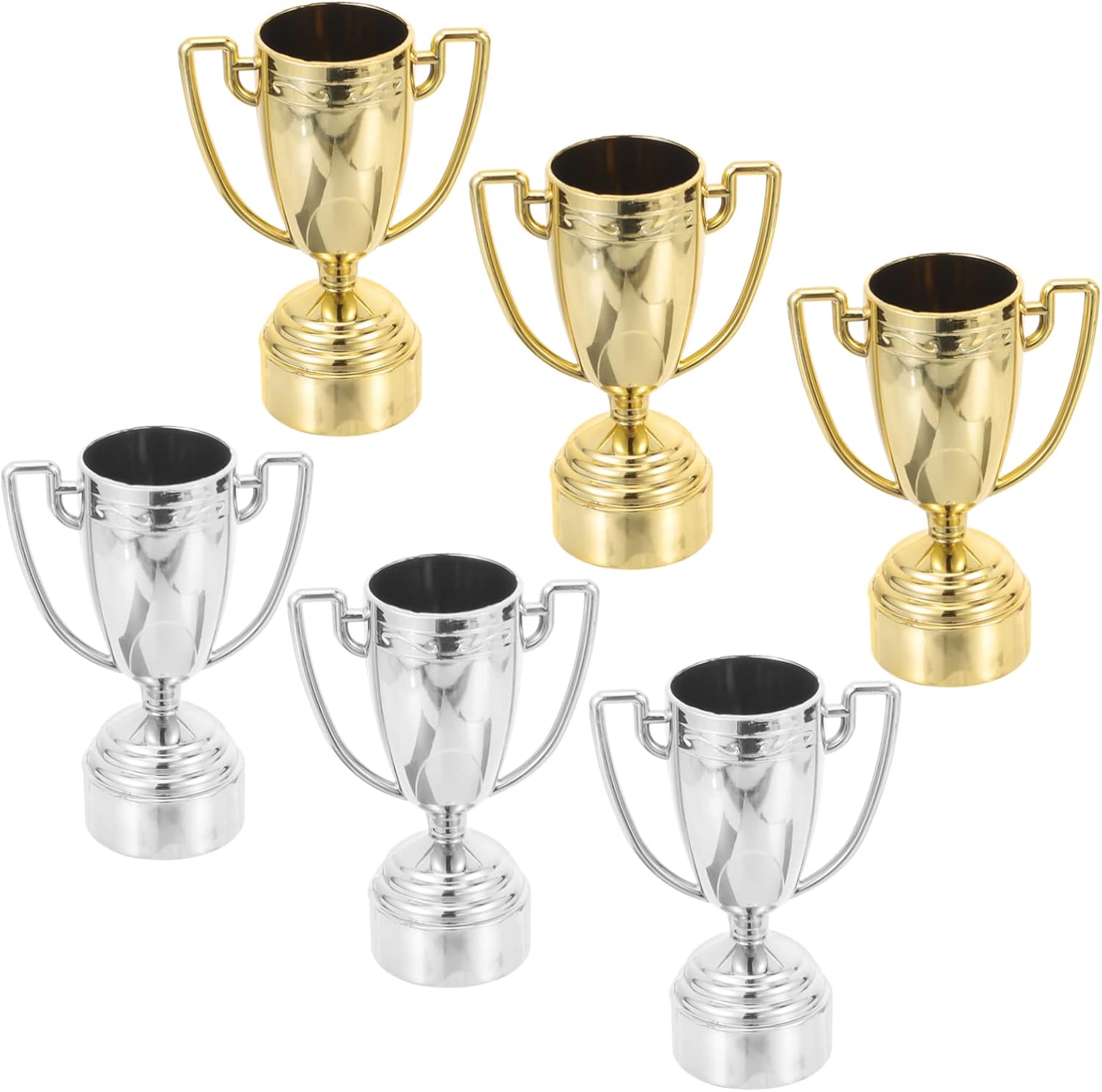 STOBOK 6pcs Small Trophy Soccer Toys Winner Trophies Kids Basketball ...
